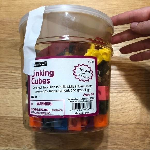 Lakeshore | Toys | Lakeshore Learning Linking Cubes Counting Sorting ...